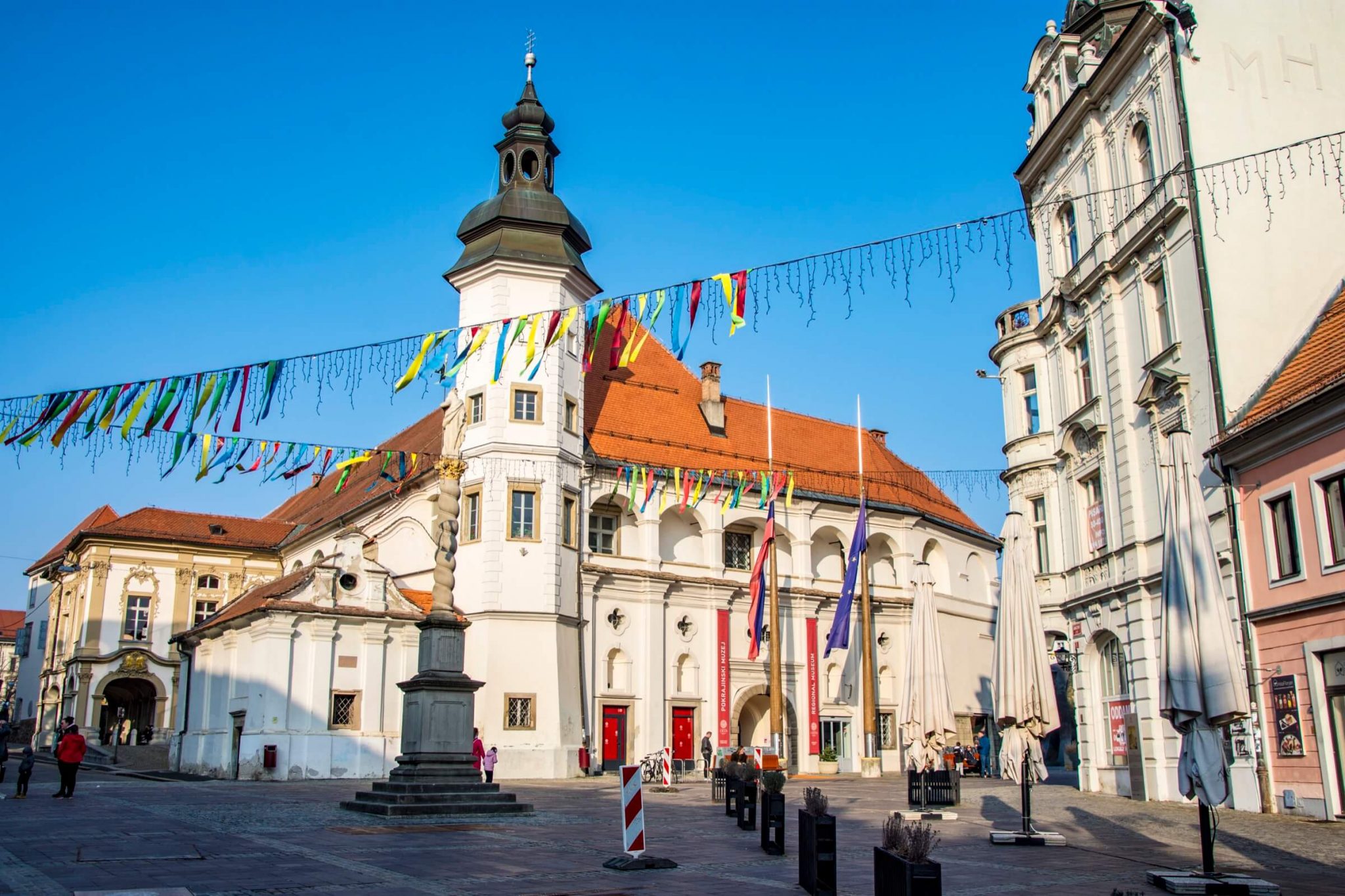 Landmarks in Maribor Commemorating the Witch Hunts and the Plague - Maribor
